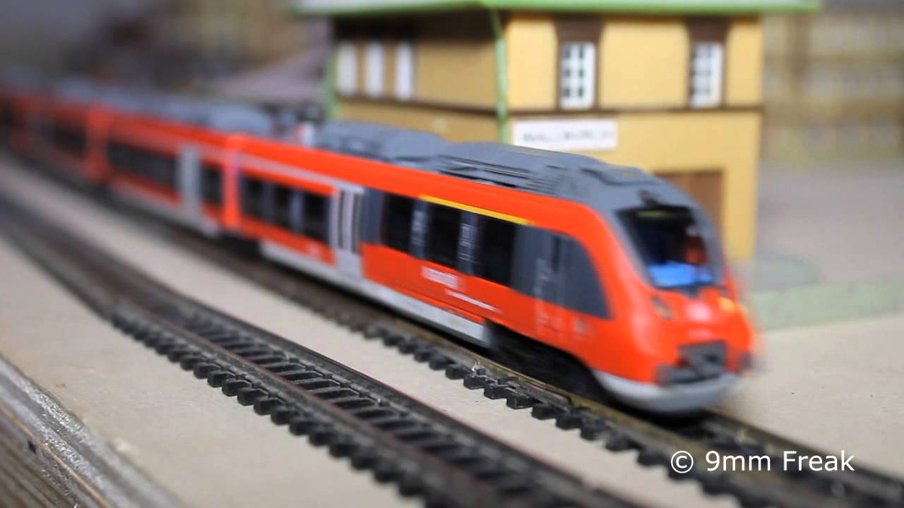 Piko 40201 BR 442 Talent 2 Review - Modelleisenbahn Spur N - YouTube