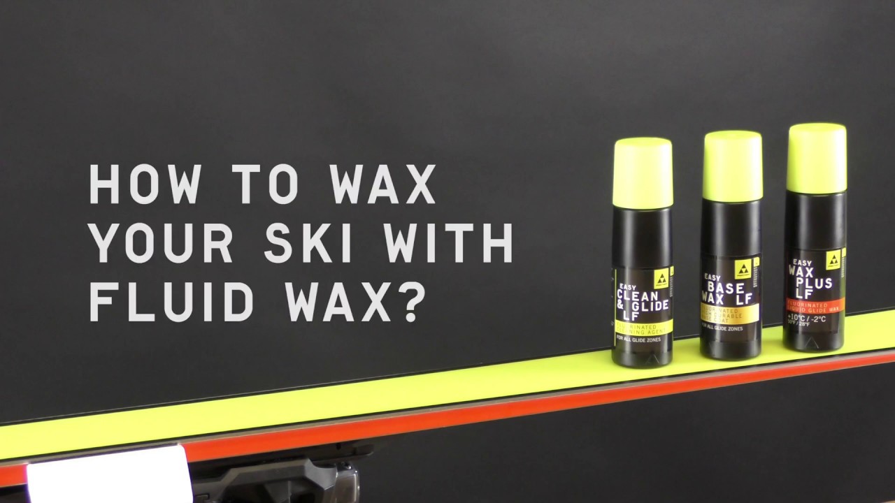 Fischer Alpine | How To Wax With Fluid Wax - YouTube