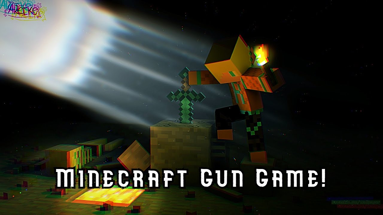 I played Gun Game in Minecraft! - YouTube