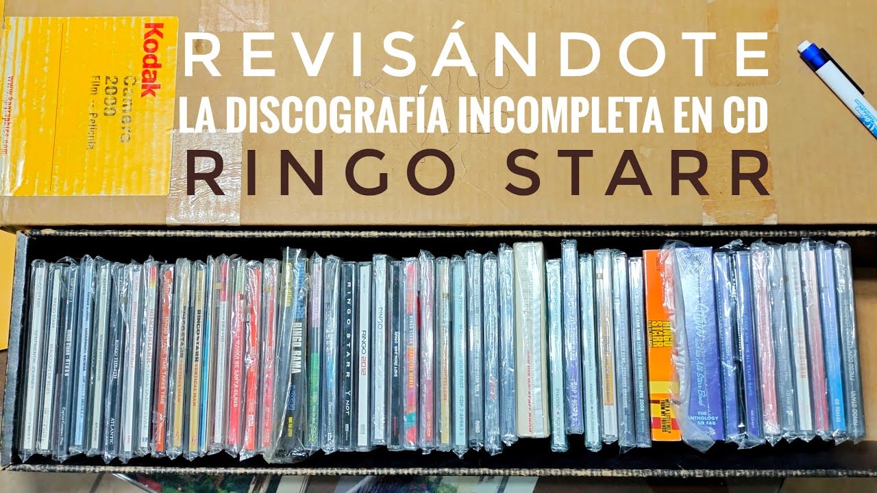 Ringo Starr • Revisión discográfica en Compact Disc incompleta - YouTube