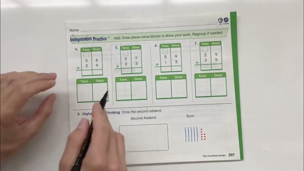 2nd grade math lesson 4 3 - YouTube