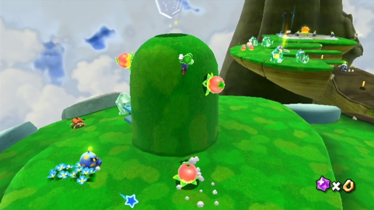 Super Mario Galaxy 2 - Yoshi Star Galaxy: Green Star 1 - 0:15.21 - YouTube