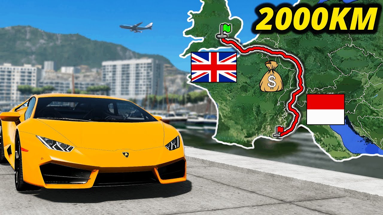 ETS2 Luxury Road Trip - London to Monaco | Euro Truck Simulator 2 - YouTube