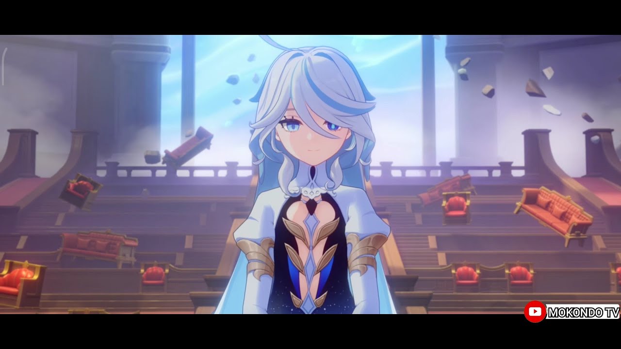 Genshin Impact 4.2 - The Dancing Focalors Before Death (Cut Scene ...