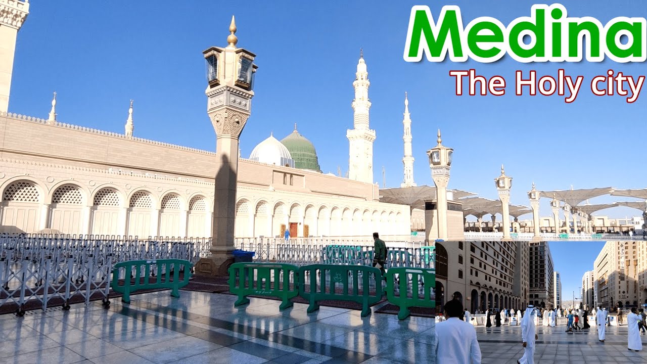 The holy city of Medina # City in Saudi Arabia - YouTube