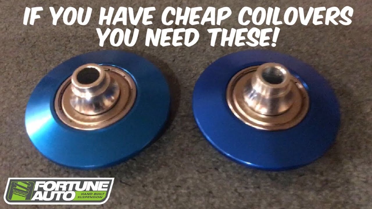 240SX EBAY COILOVER REVIEW Pt. 2 (radial bearings) - YouTube