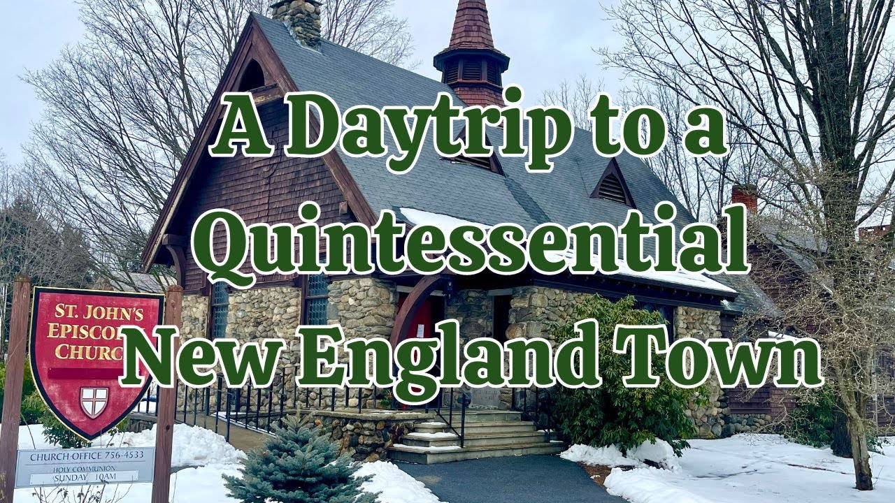 A Visit to a Quintessential New England Town - YouTube