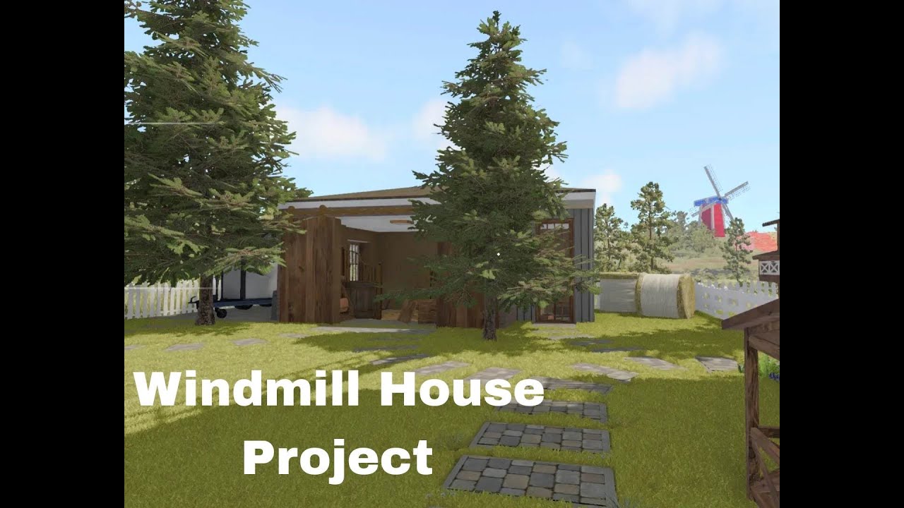 House flipper Windmill house building project - part 18 - YouTube