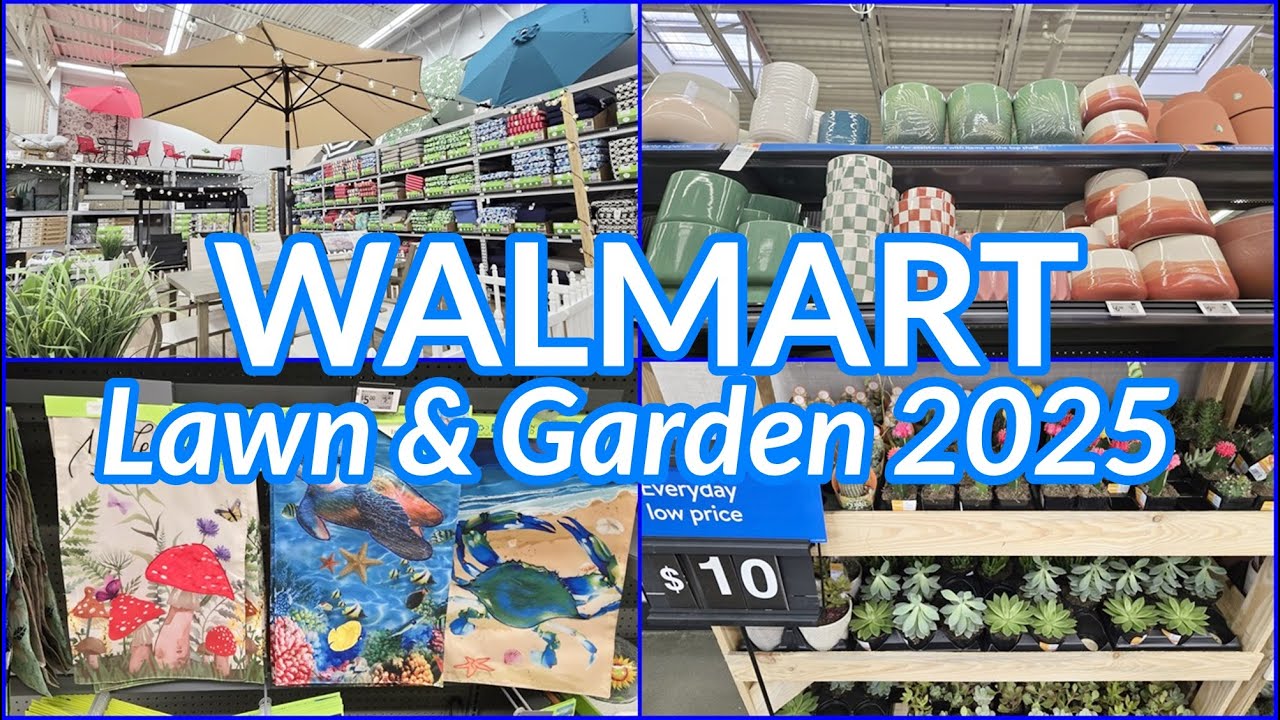 WALMART LAWN AND GARDEN CENTER 2025 PATIO FURNITURE OUTDOOR DECOR ...
