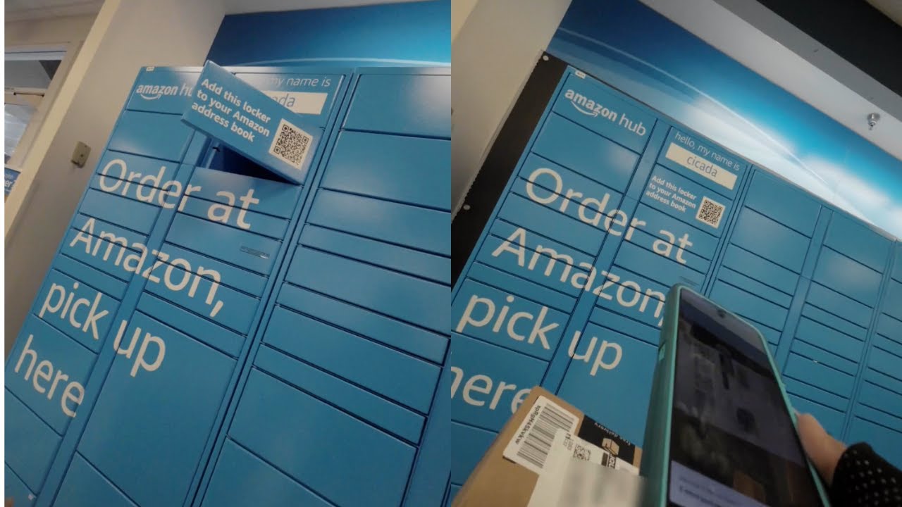 AMAZON HUB LOCKER DELIVERY - YouTube