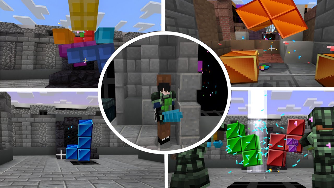 ¡Me Paso el DLC de Minecraft x Tetris! | TODOS los Jefes 😱 - YouTube
