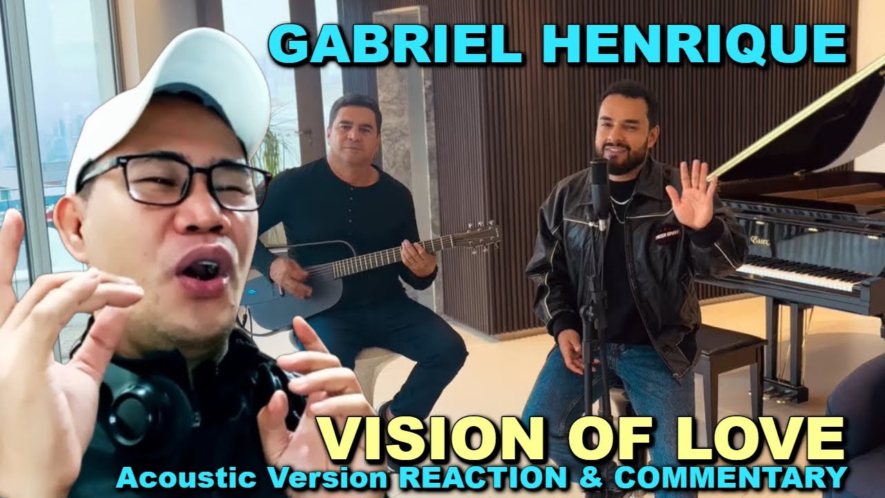 Gabriel Henrique - Vision Of Love (Acoustic Version) REACTION - YouTube