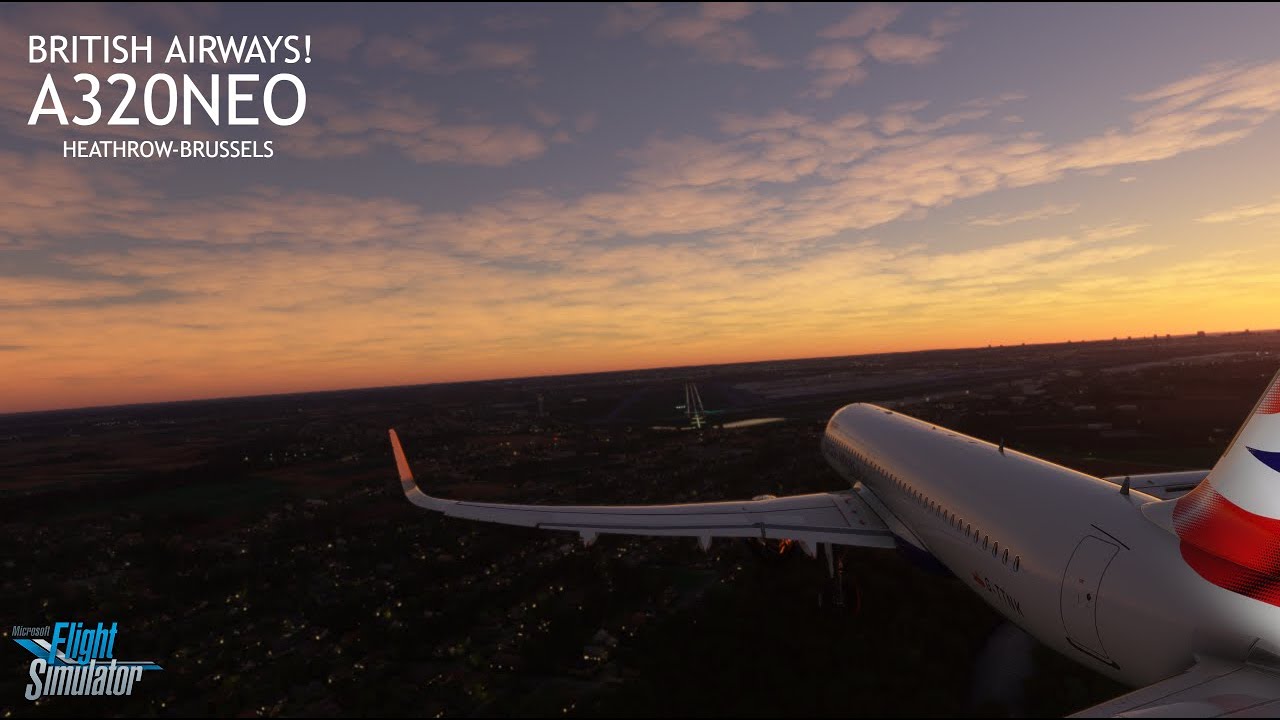 British Airways A320NEO | CINEMATIC! | LHR-BRU #10 - YouTube