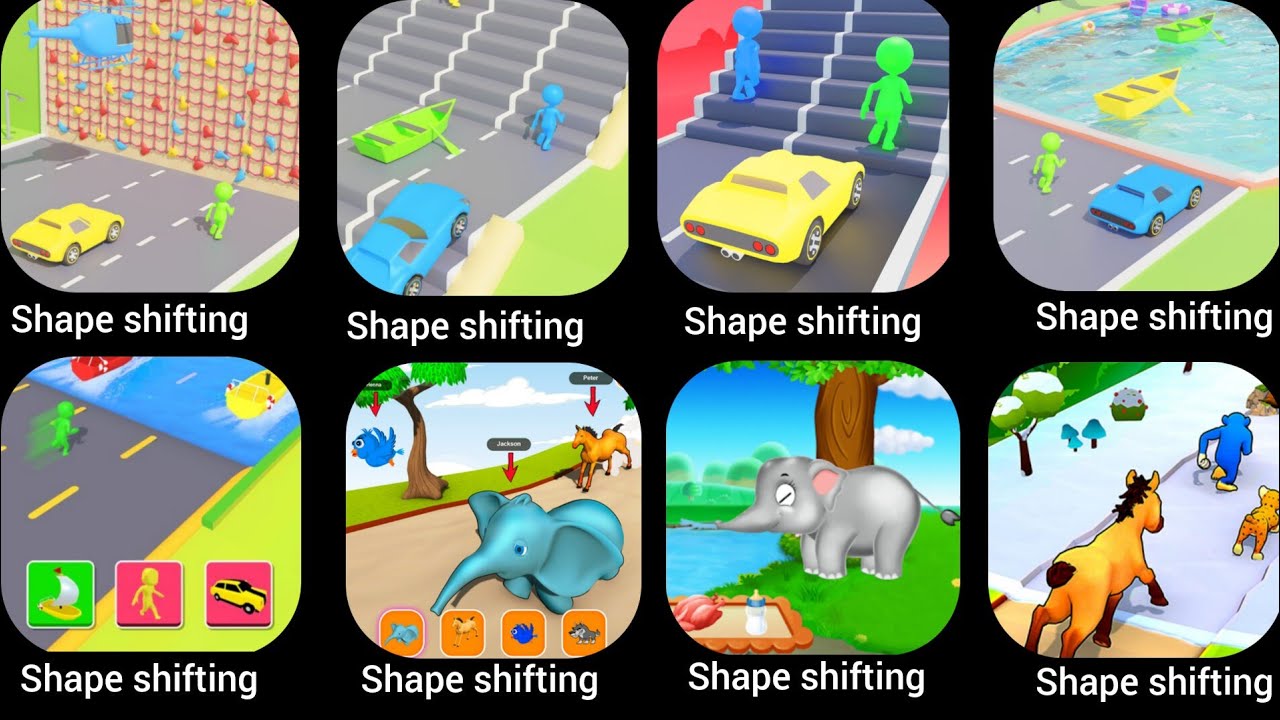 Shape-Shifting VS Animal Shifting Walkthrough Android IOS Mobile Game ...