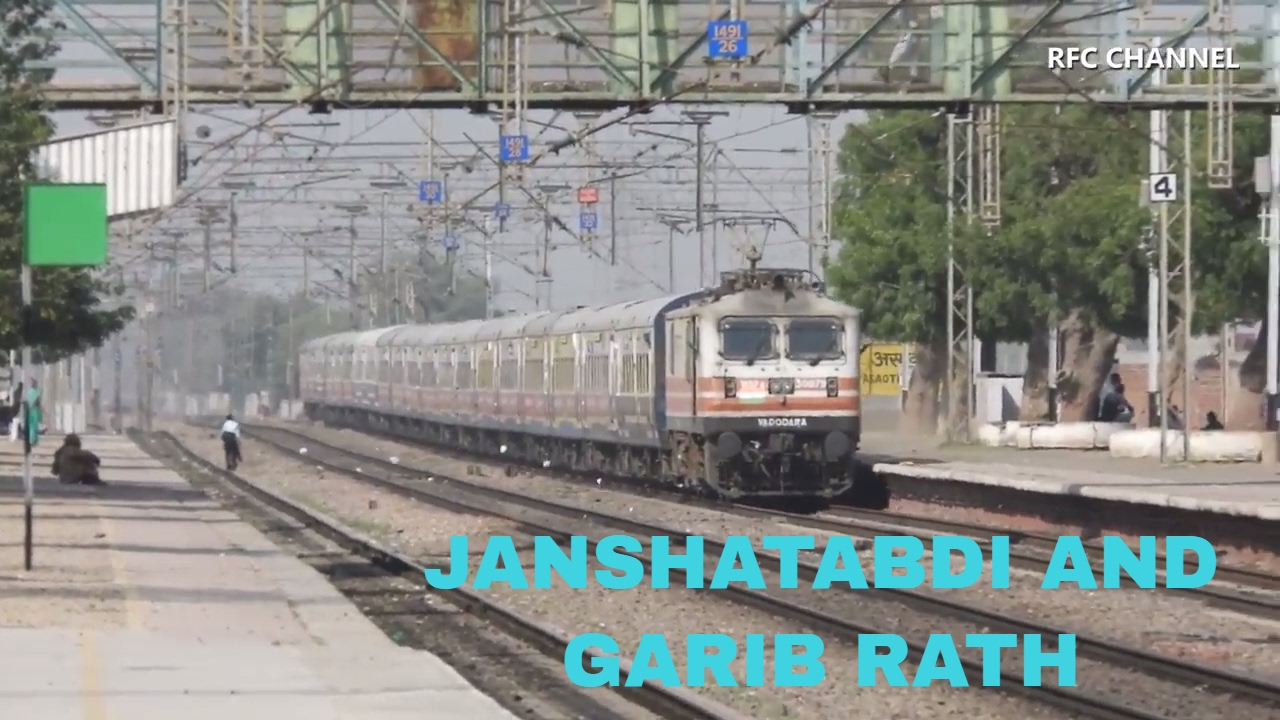 JAN SHATABDI and GARIB RATH Economical trains of Indian Railways at ...