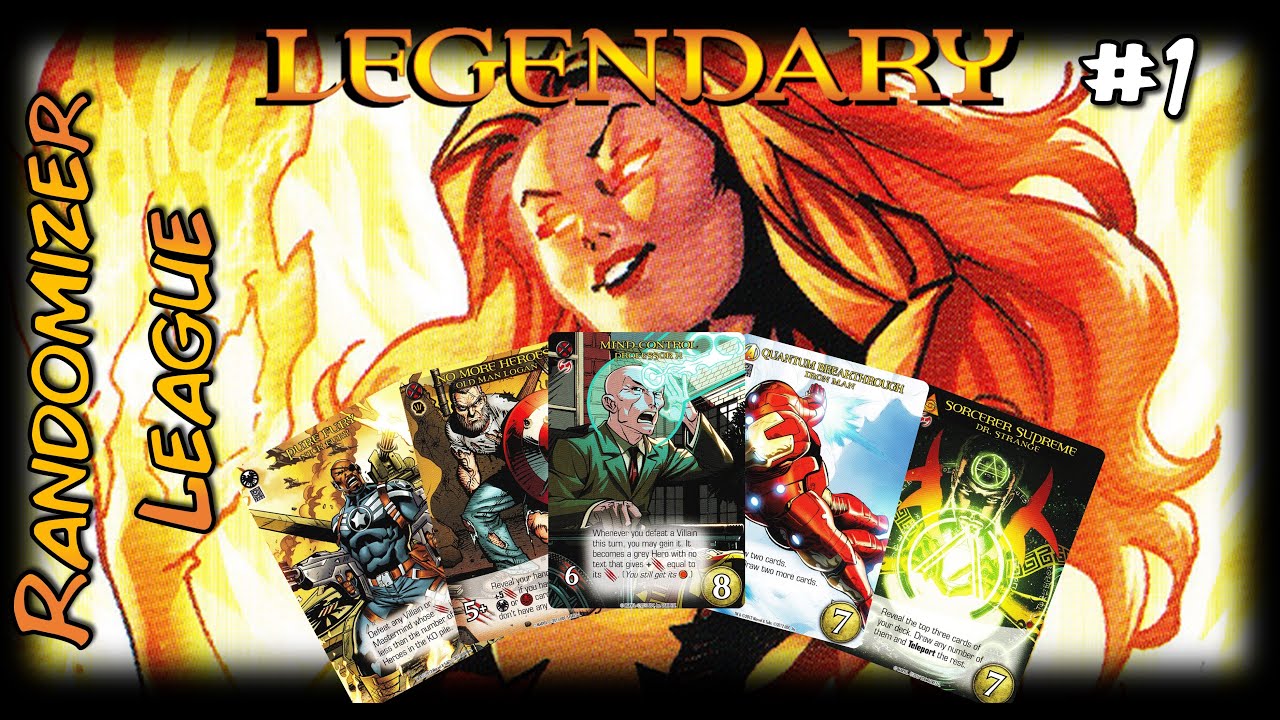 Dark Phoenix Reigns! - Marvel Legendary Randomizer League - Game #1 ...