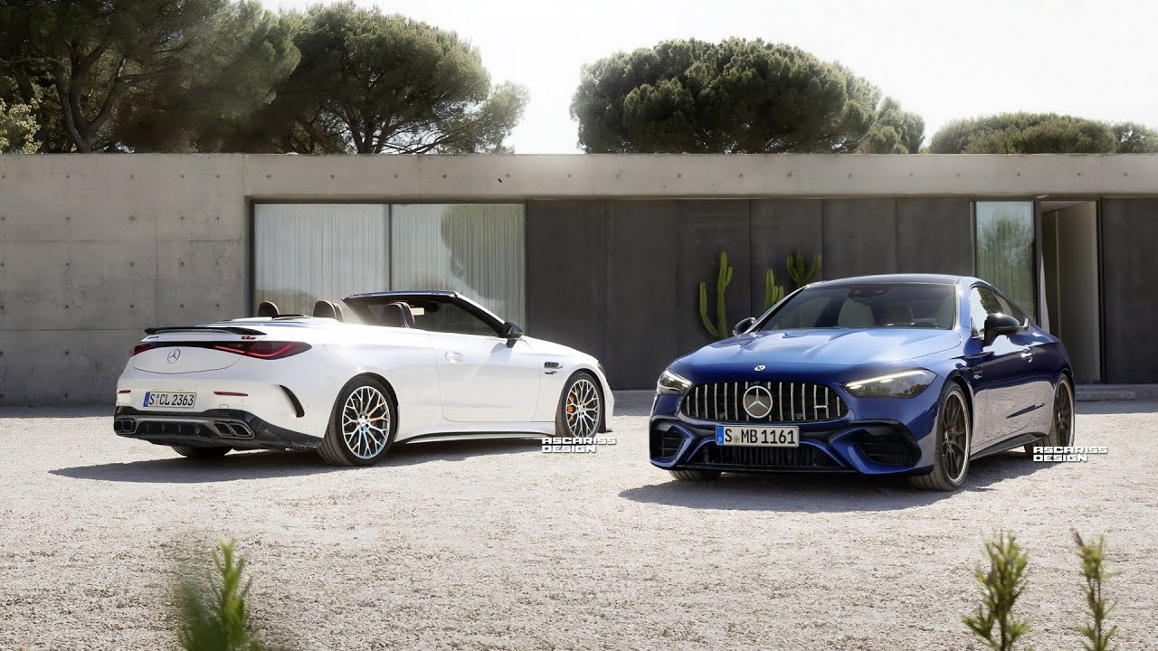 Mercedes-Benz CLE63 S AMG E-Performance Coupe and Cabriolet - YouTube