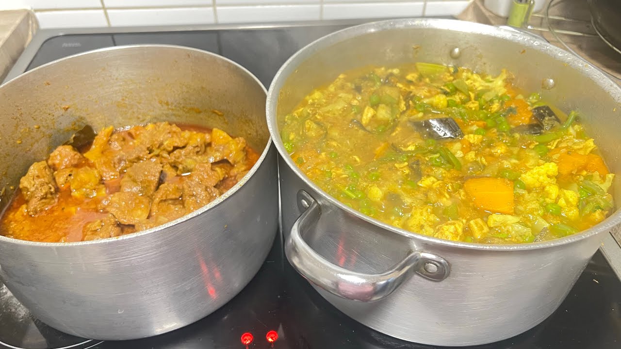 Chicken & Mixed Vegetables Curry|Goru Mangsho & Shatkora - YouTube