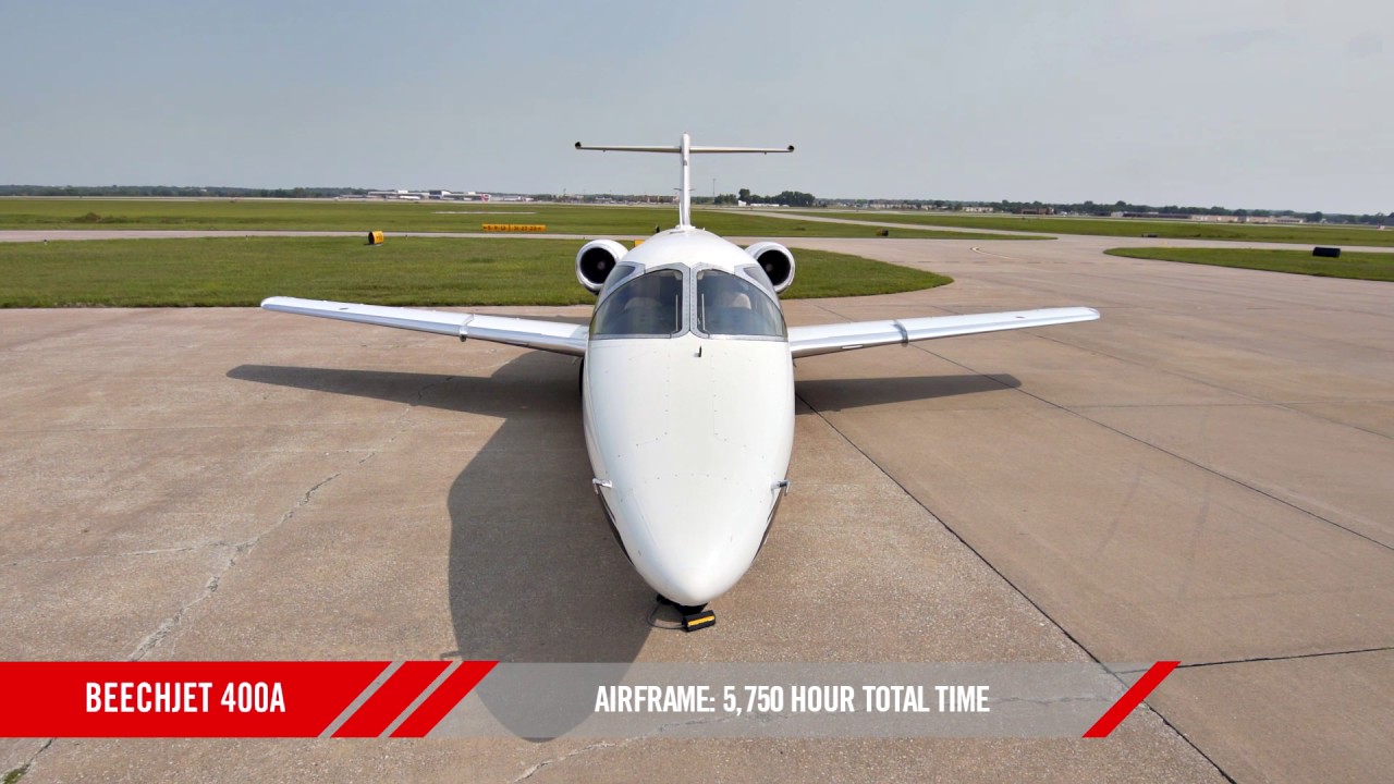 1992 Garmin G5000 Equipped Beechjet 400A - YouTube