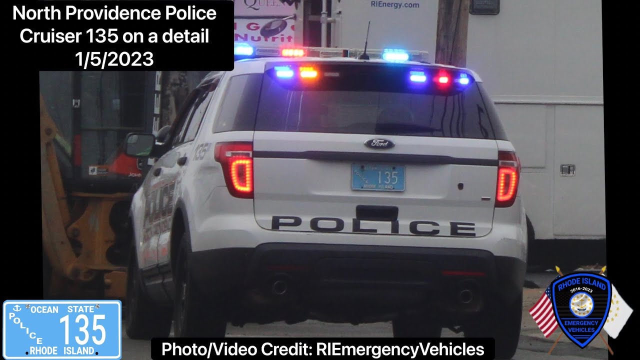 North Providence Police Department RI Cruiser 135 - YouTube