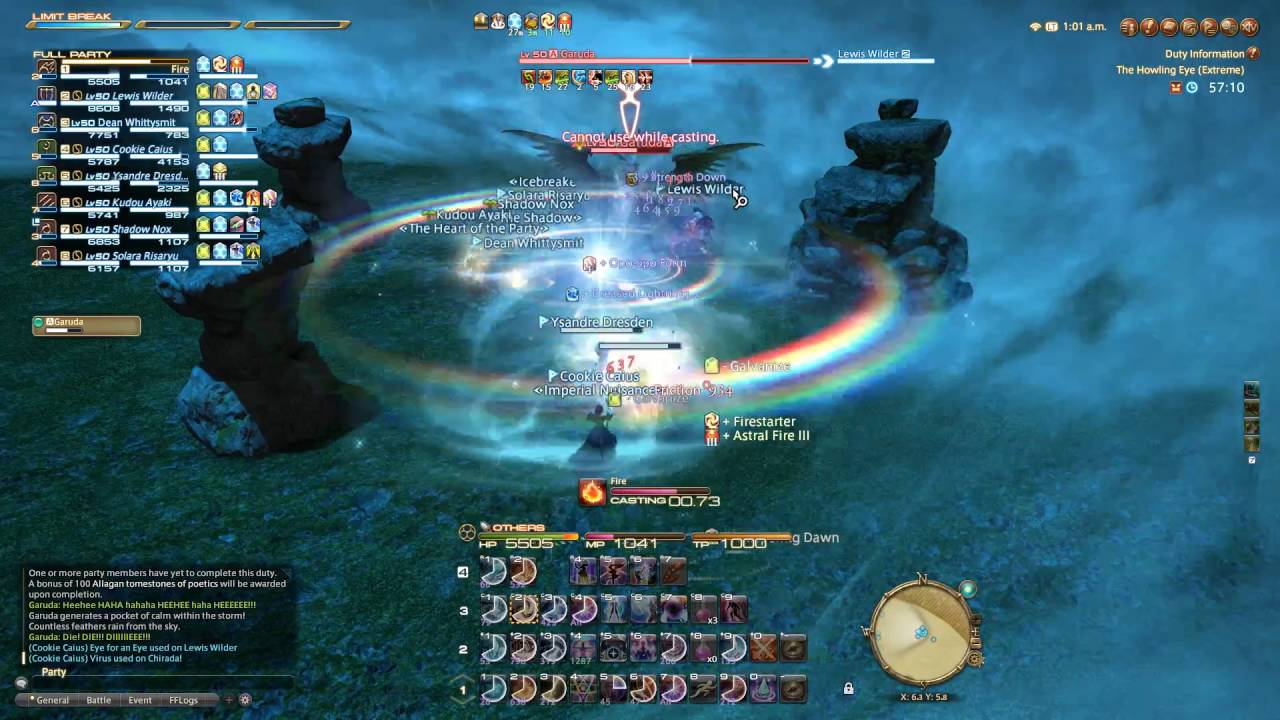 FFXIV: The Howling Eye (Extreme) trial - YouTube