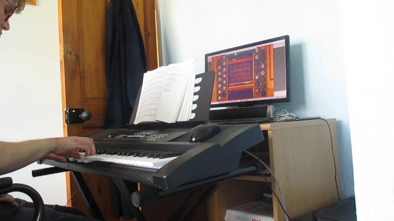 The Lord's my Shepherd (Crimond), GrandOrgue, Lipiny Sample Set - YouTube
