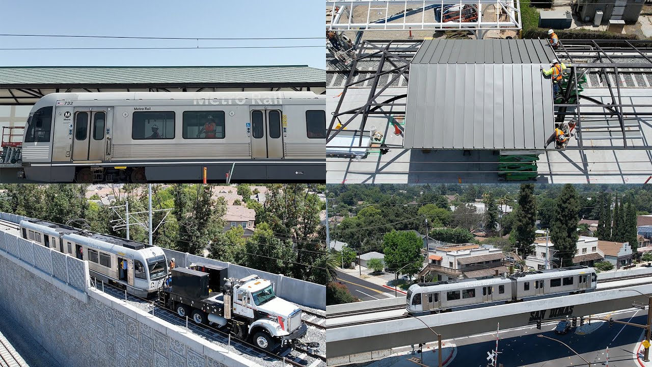 Foothill Gold Line Project Update Highlights - July 2024 - YouTube