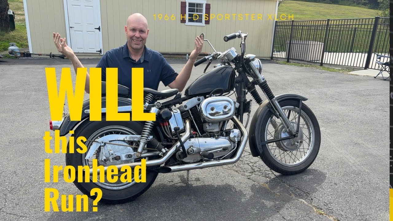 Will this 1966 Harley-Davidson Sportster 900 XLCH Ironhead Run After ...
