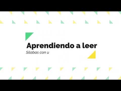 Silabas con U Estrellita - YouTube