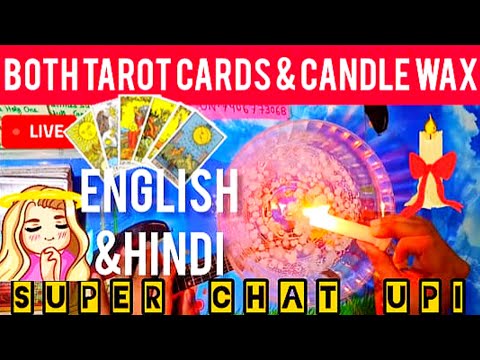 LIVE TAROT CARDs Reading FREE & PAID SUPER CHAT CANDLE WAX READING Tarot English Hindi \