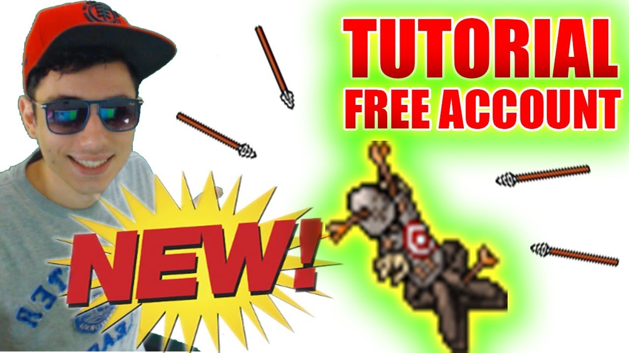 🌎TIBIA 🎓 TUTORIAL DE COMO USAR O 🎯TREINER NOVO 💥 FREE ACCOUNT 📌 - YouTube