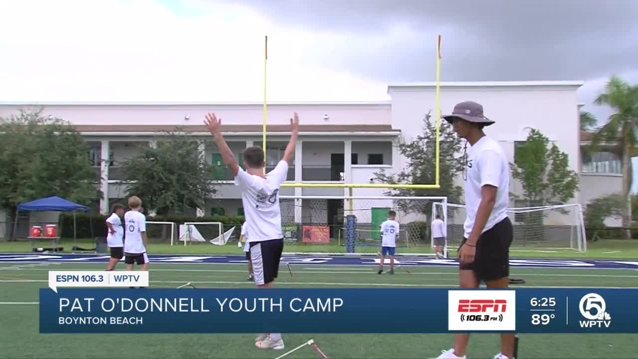 Pat O'Donnell and friends host youth camp in Boynton Beach - YouTube