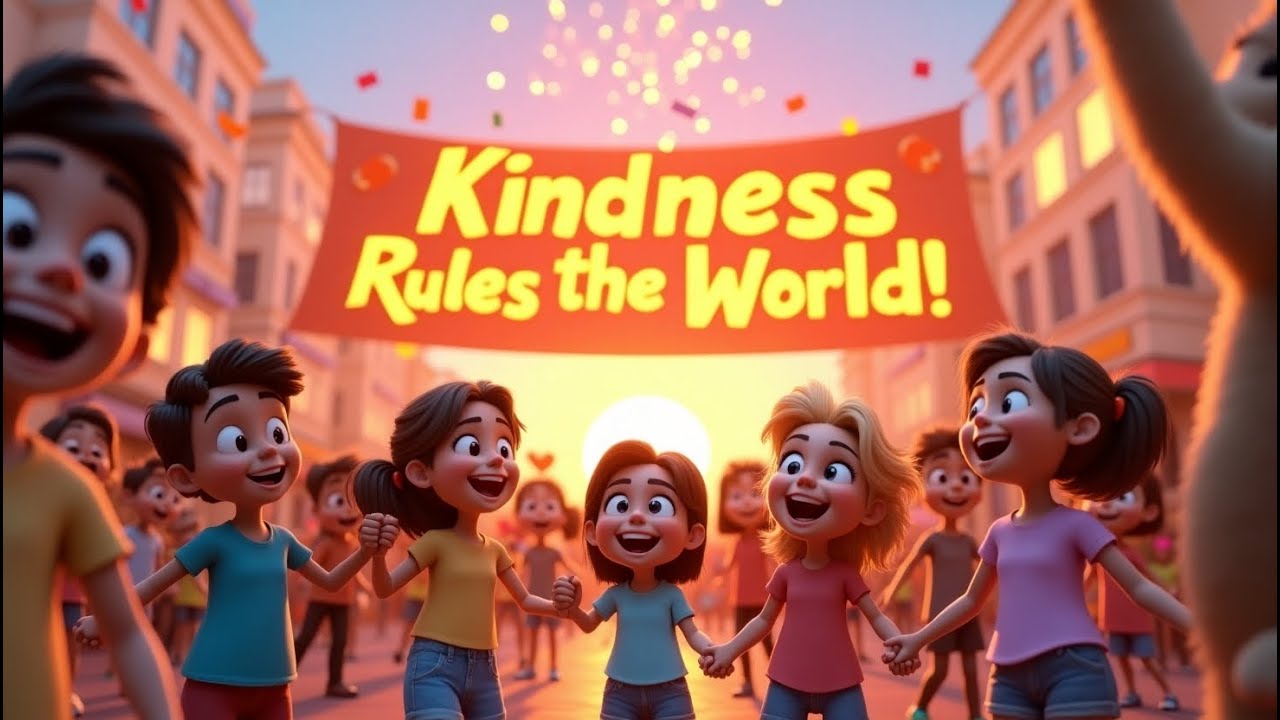 Kindness Rules the Day! | Nursery Rhymes for Kids & Babies - YouTube