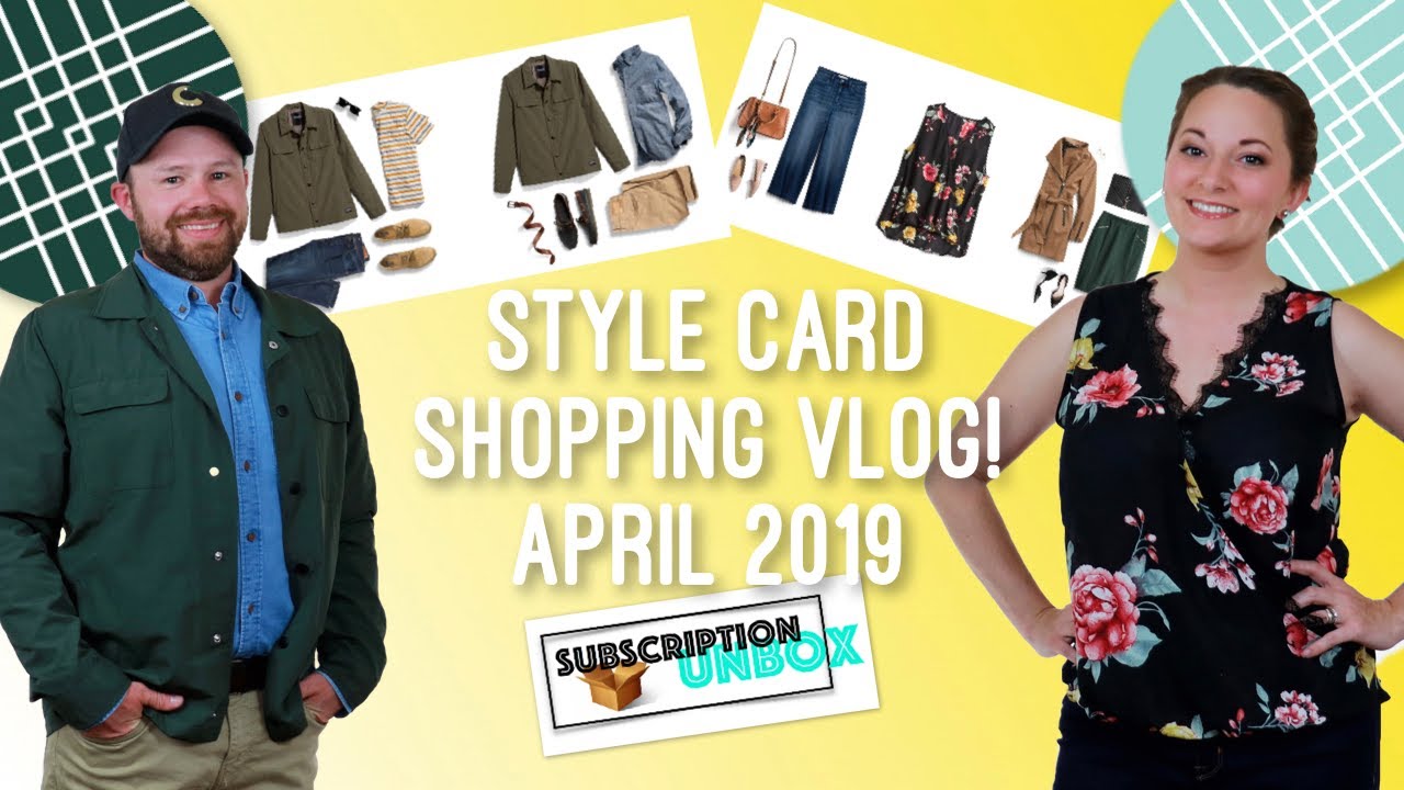 Stitch Fix Complete the Style Card Shopping Vlog | April 2019 - YouTube
