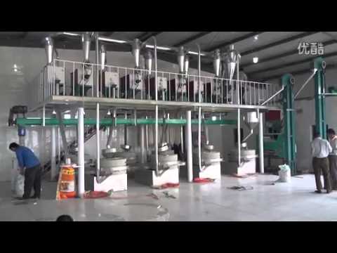 Factory show of wheat flour machine, flour mill, wheat flour mill ...
