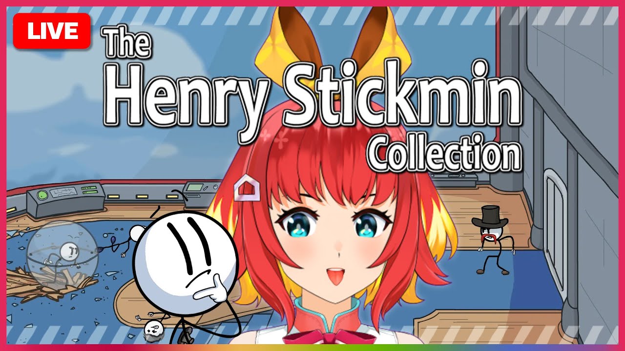 『Let’s Play! The Henry Stickmin Collection』ฟูมิจะกลายเป็นสติ๊กแมน🫶🏻 ...