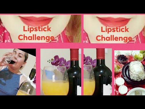 DINNER LIPSTICK CHALLENGE - YouTube
