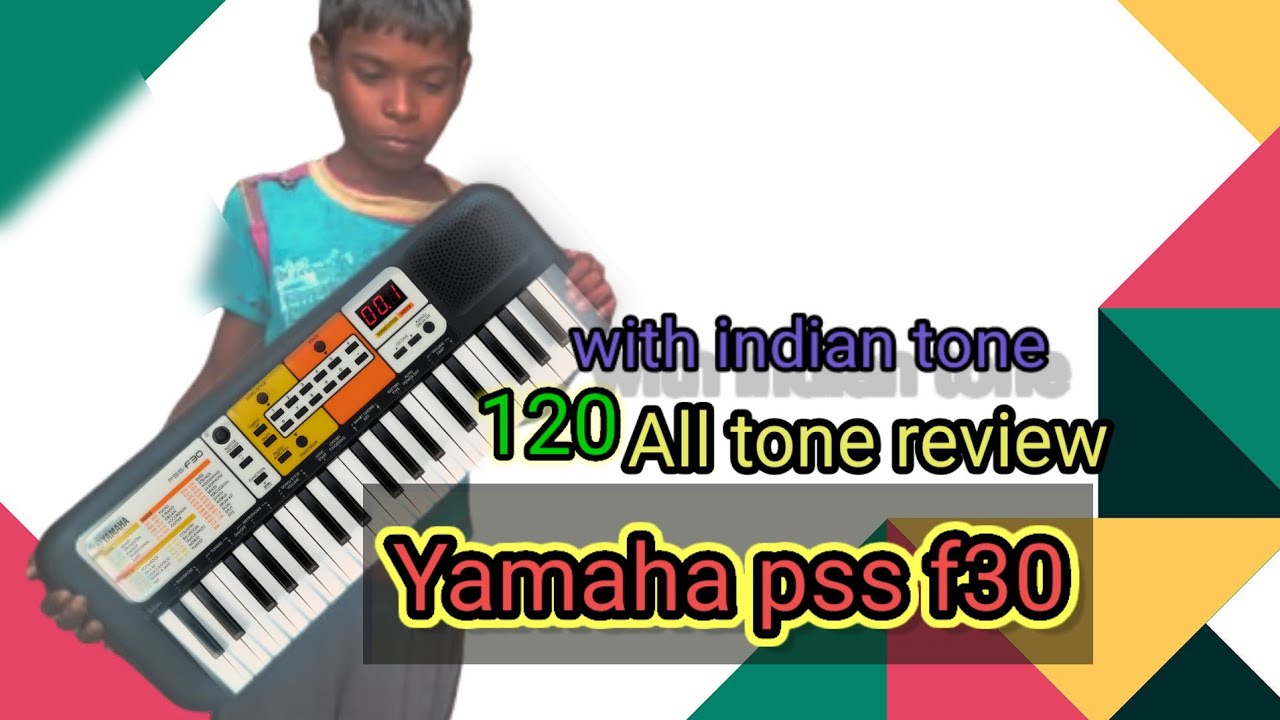 Yamaha pss f30 all tone review with Indian tone. - YouTube