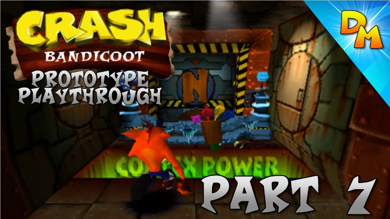 "Crash Bandicoot" Prototype Playthrough: Part 7 - YouTube