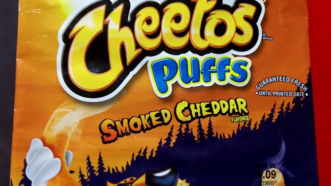 Cheetos Puffs Smoked Cheddar Limited Edition Flavored Snacks - YouTube