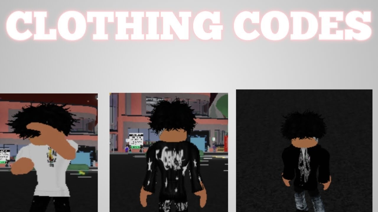 HSL clothing codes for boys ! - YouTube