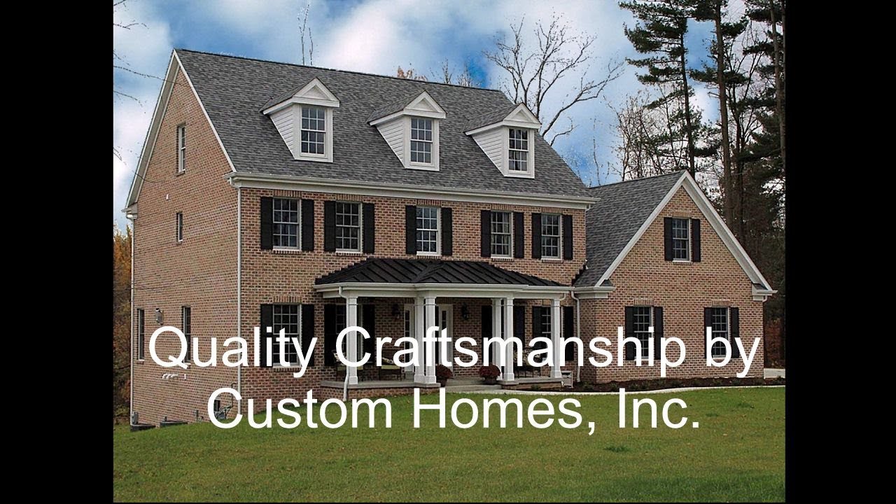 Quality Craftsmanship by CUSTOM HOMES, INC. #2 - YouTube