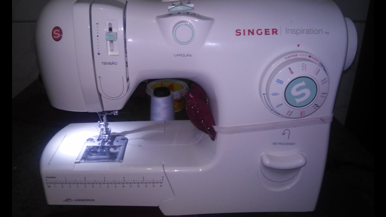 Ponto tipo Overlock - Singer inspiration 4218 - YouTube