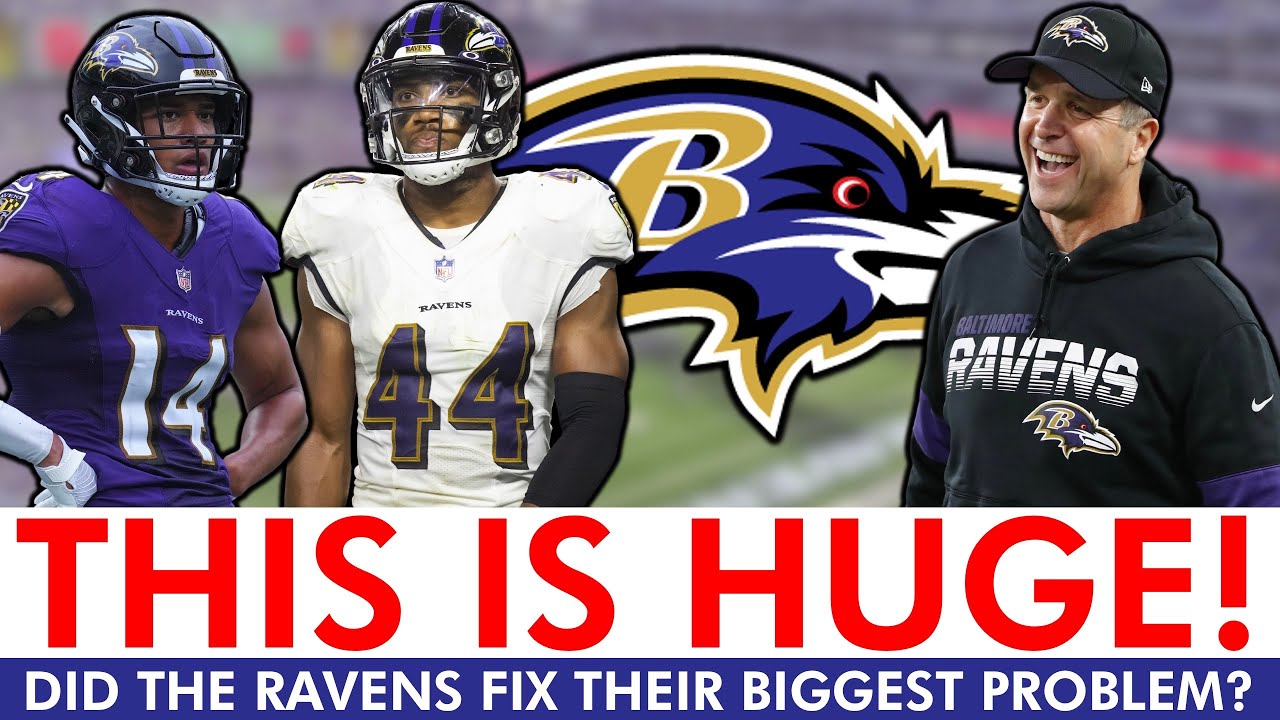 Did The Ravens FINALLY Fix Their Biggest Problem? - YouTube