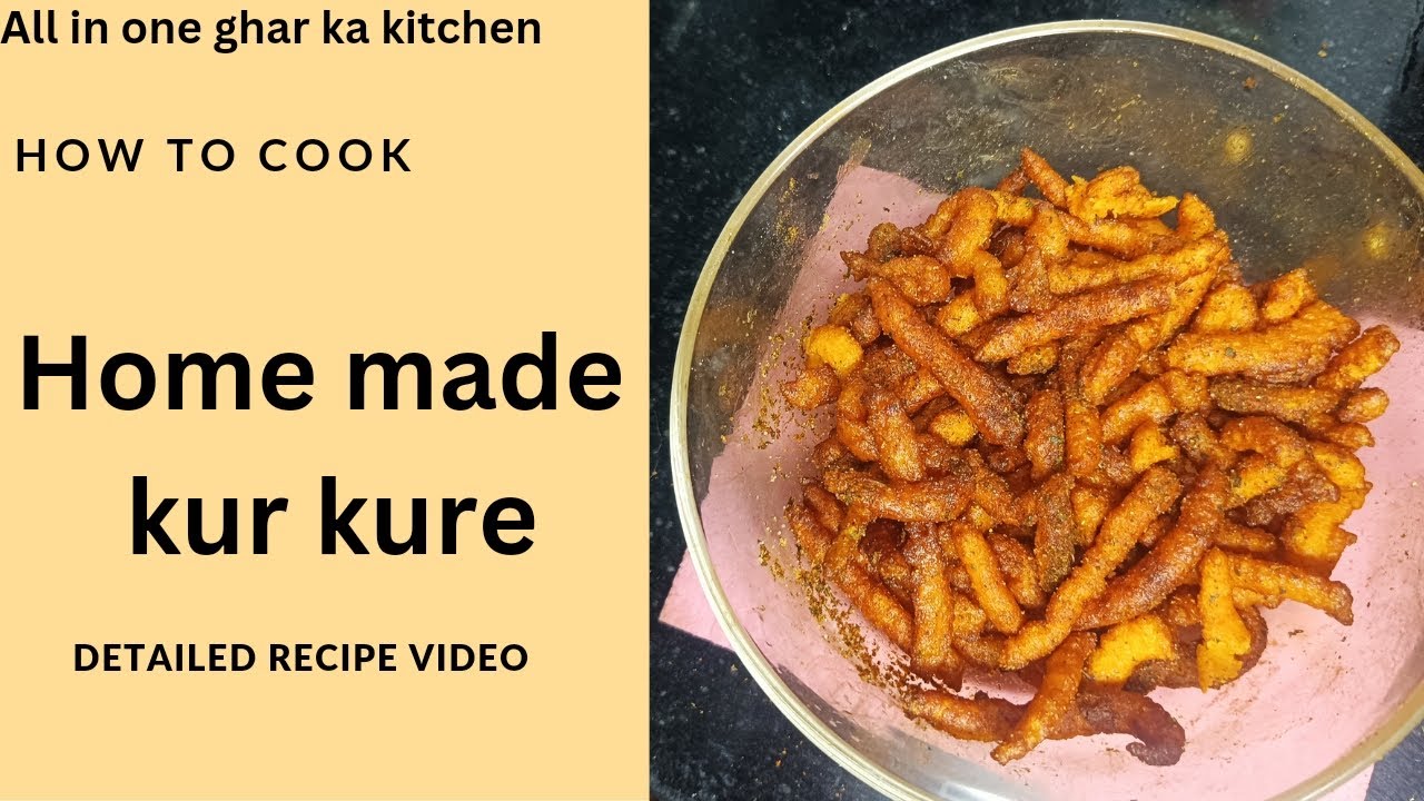 Homemade kur kure recipe - YouTube
