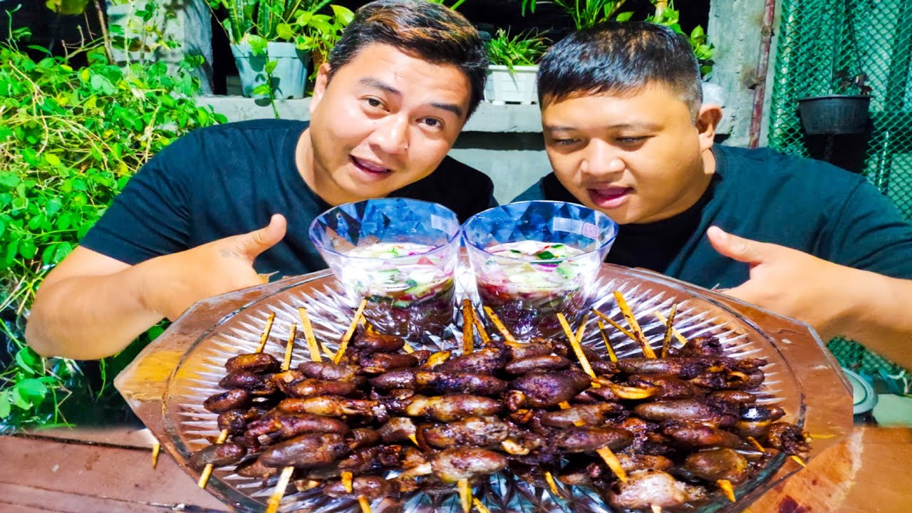 OUTDOOR COOKING | FRIED PUSO | PINOY BBQ SAWSAWAN NA MAY WILD PIPINO ...
