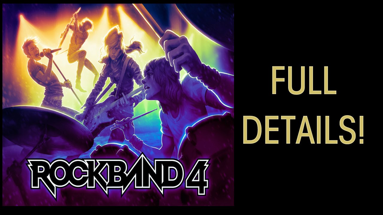Rock Band 4 Full Details For PS4 & Xbox One! - YouTube