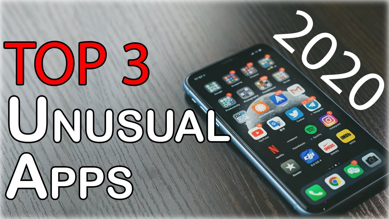 Top 3 Unusual Apps | Best for Android | 2020🔥 - YouTube