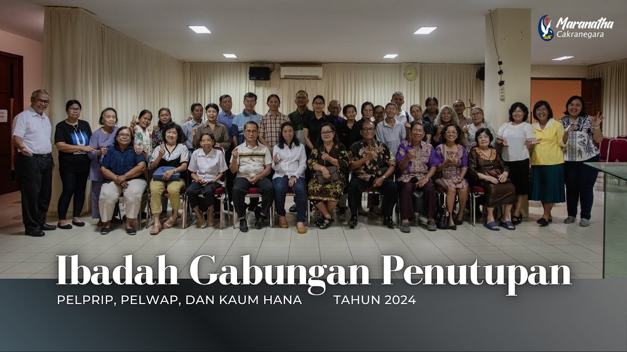 Ibadah Gabungan Penutupan PELPRIP, PELWAP, dan Kaum Hana - GPdI ...