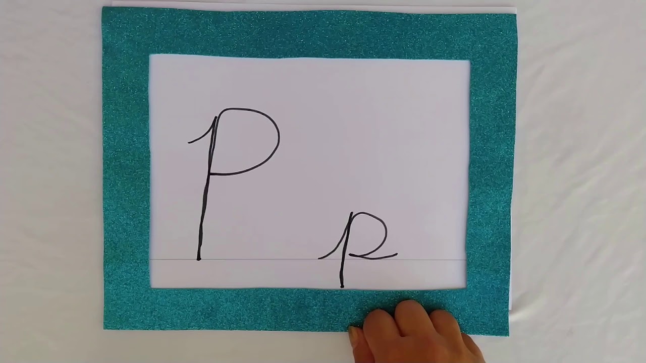 FORMAS DA LETRA P - YouTube